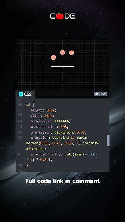 Bouncing Balls Css Animation Css Html Codetomato Youtube
