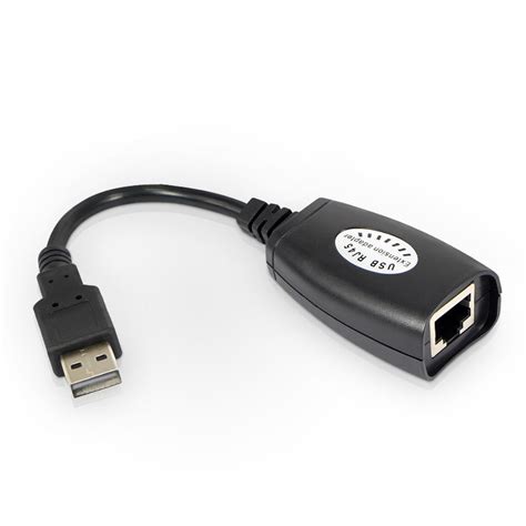 Signal Amplifier Usb To Rj45 Adaptor Network Cable Extension Extender Converter Connector Usb