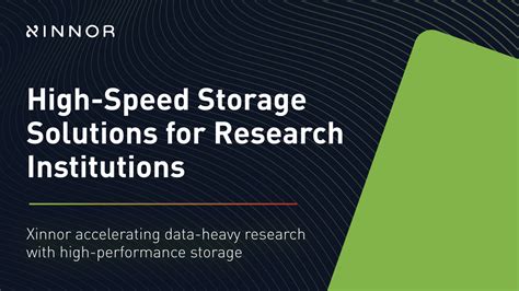 Xinnor Delivers High Speed Storage Solutions For Research Institutions