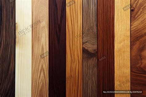 Ai创作图木材 纹理 木纹 材质 木板 实木 木料 色泽 天然 质感 纹理图案 不同种类 装饰材料 家具用材 木材样本 昵图网