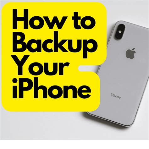 How To Back Up IPhone Applestore NG