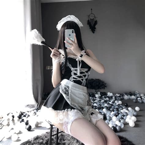 Sexy Japanese Maid Cosplay Sexy Costumes Erotic Lingerie Underwear