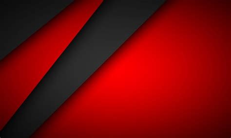 Premium Vector Black And Red Overlap Layers Background Modern Material Design Background