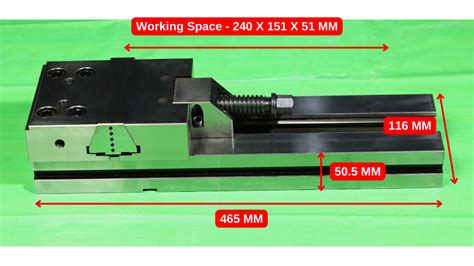 Precision Steel Modular Milling Machine Vise Banka Machine