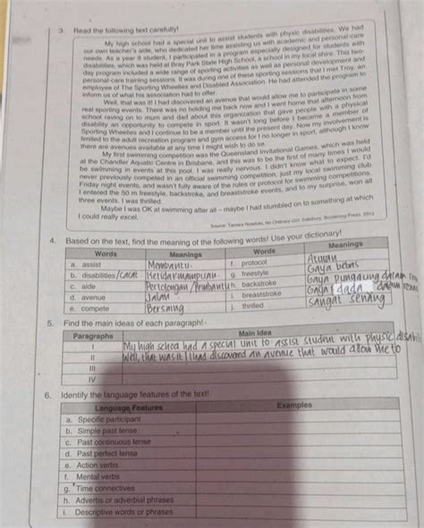 3 Aead The Following Text Carefully My High StudyX