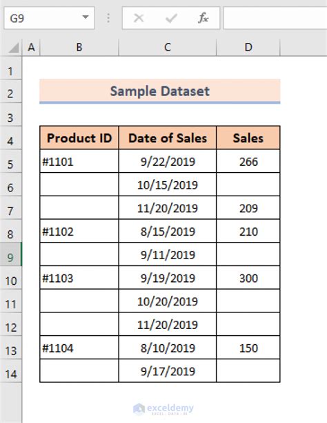 How To Fill Blank Cells With Value Above In Excel Easy Methods