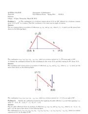 First Midterm Exam Solutions QUEENS COLLEGE Department Of