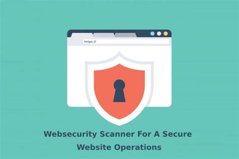 Websecurity Scanner For A Secure Website Operations Hacker Combat