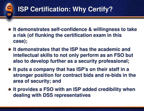 Ppt Ncms And The Industrial Security Professional Isp Certification Preparation Powerpoint