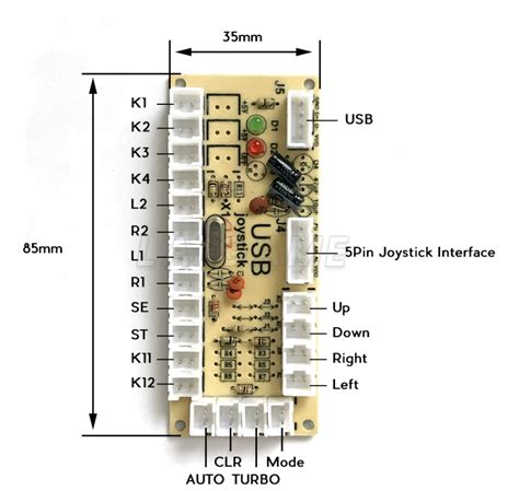 Player Keyboard Encoder Pincade Encoders