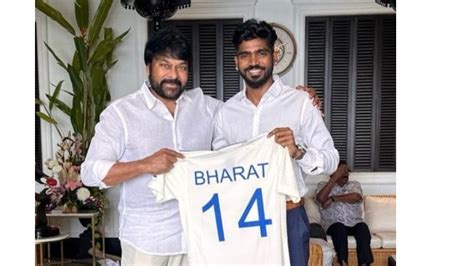 Ks Bharat Meets Telugu Megastar Chiranjeevi