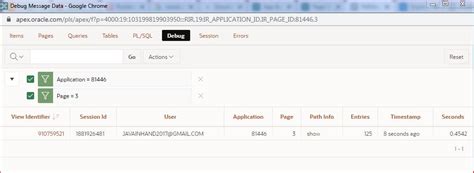Runtime Developer Toolbar In Oracle Apex Javainhand Tutorial