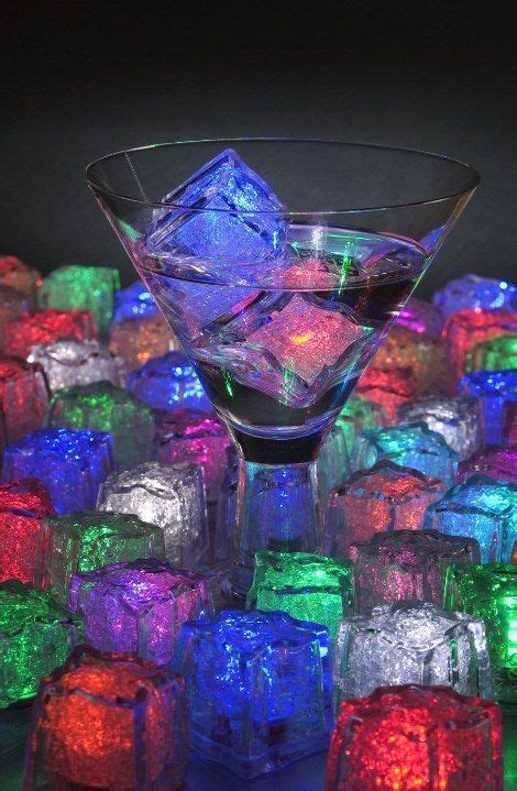 Litecubes Cool Down Drinks Without Diluting Them They Also Light Up In