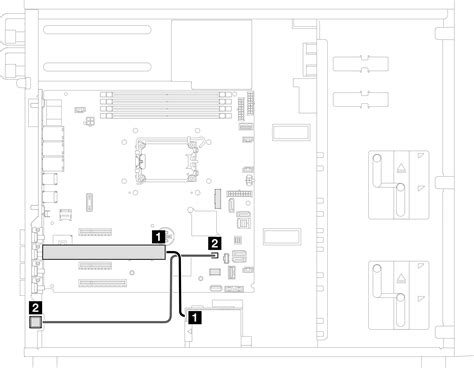 Intrusion Switch And Raid Flash Power Module Cable Routing Thinksystem St250 V3 Lenovo Docs