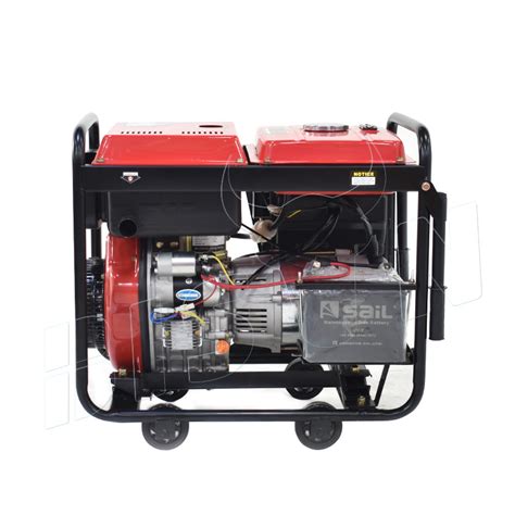 Bison China Open Type 5 Kw Genset Diesel Generator 5kva Single Phase