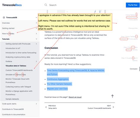 Docs RFC Consistency With Titles Sentence Case Vs Initial Case