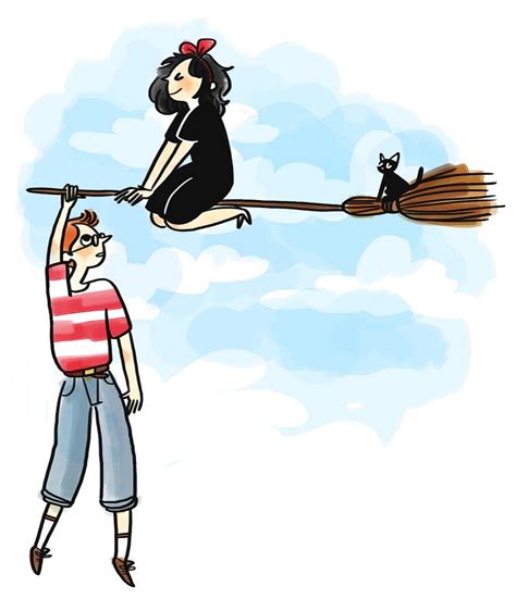 Kiki Tombo And Gigi Ghibli Studio Ghibli Miyazaki