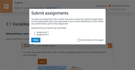 How To Access Zybooks Through Canvas And Submit Assignments Zybooks Help Center
