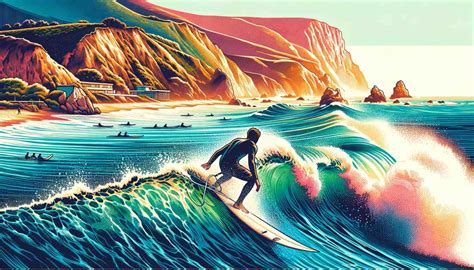 Surfing At Point Dume Surfing La