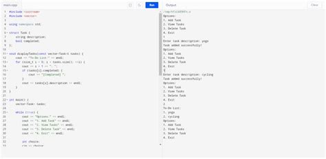 Mandvi Singh On Linkedin Task 2 To Do List Using C Codsoft