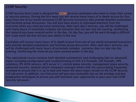 PPT Introducing CCNP PowerPoint Presentation Free Download ID 839333