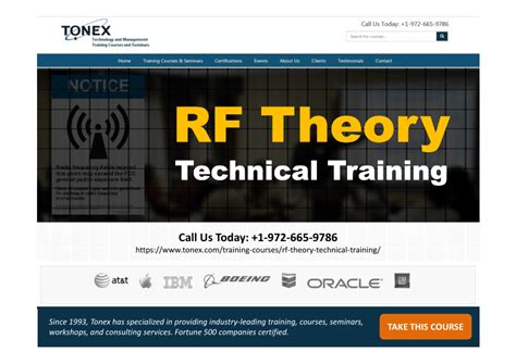 Pdf Rf Radio Frequency Theory Technical Training Tonexcom