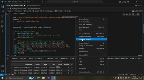 Python Coding To Fetch Real Time Intraday Candlestick Data Through Upstox Api Upstox Api Part 3