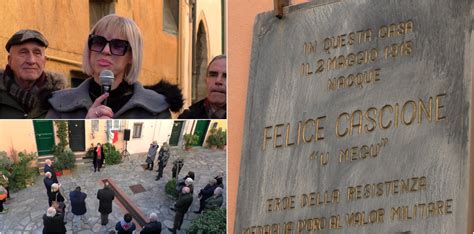 Imperia A 80 Anni Dalla Morte Di Cascione Il Ricordo Del Parasio