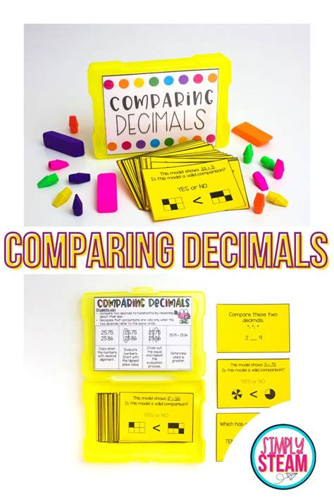Comparing And Ordering Decimals Game Comparing Decimals Ordering