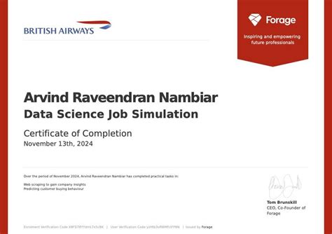 datascience britishairways customerinsights forage