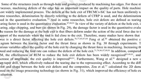 Machining Defects On Machined Subsurface Of 2d C F Sic Composites Download Scientific Diagram