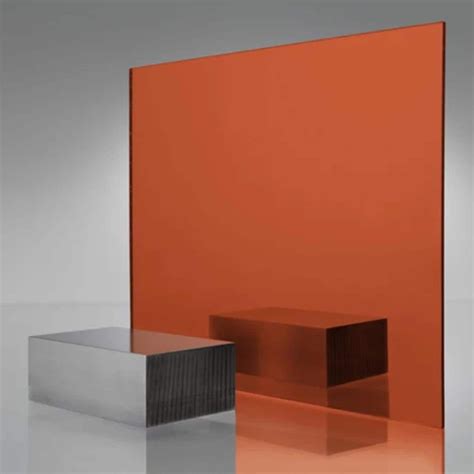 Orange Mirror Acrylic Plexiglass Sheet 1119 18 3mm Thick 12