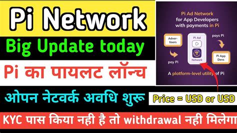 pi network new update pi network launch date pi listing pi kyc update pi network price in india