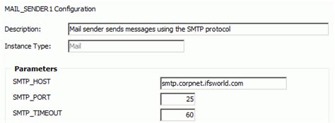 Configure The Mail Transport Connector
