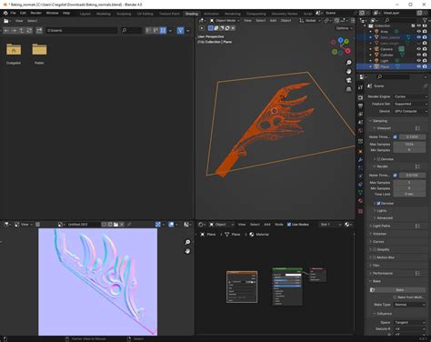 Baking Normal Map From Structure Blender Stack Exchange