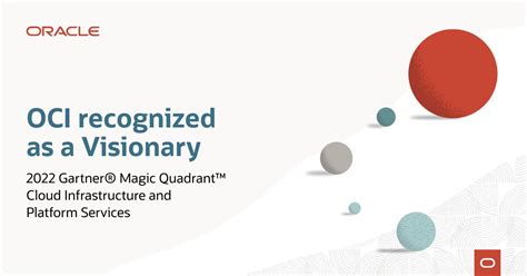 Vijay Motwani On Linkedin Oci Recognized As A Visionary In 2022 Gartner Magic Quadrant For Cloud…