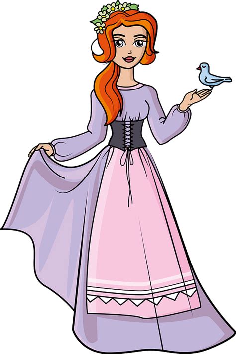 Peasant Princess Free Vector Clipart Images On
