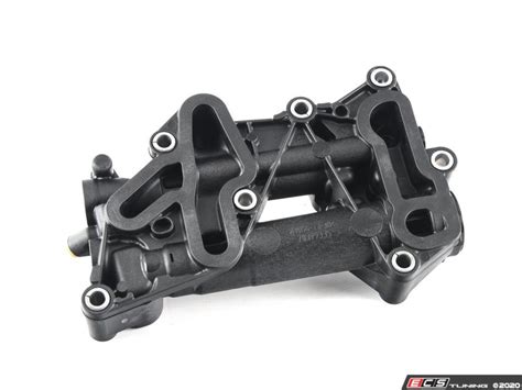Genuine Bmw 11428507694 Engine Oil Cooler Thermostat W Housing 11