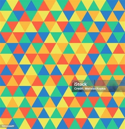 레트로 기하학적 인 삼각형 원활한 반복 배경 패턴입니다 다양 한 색조의 모자이크 0명에 대한 스톡 벡터 아트 및 기타 이미지 0명 1960 1969 년 20세기 풍의