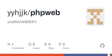 Github Yyhjjkphpweb Php网站内容管理系统