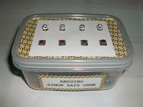 Arduino Simple Simon Says Game 8 Steps With Pictures Instructables