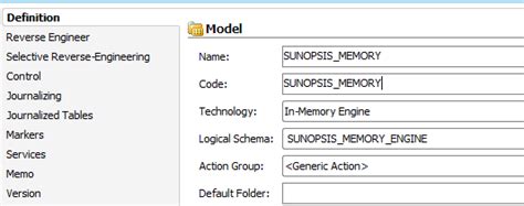 11g Oracle Data Integrator Part 711g Sunopsis Memory Engine