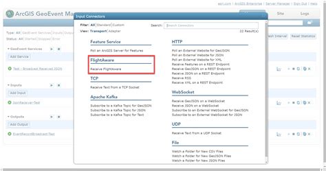 New Geoevent Gallery Add On Manager In Arcgis Geoe Esri Community
