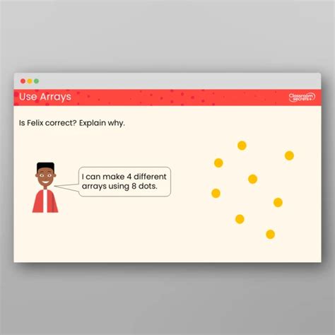 Year 3 Use Arrays Teaching Ppt Resource Classroom Secrets