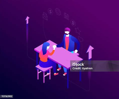 비즈니스 경쟁현대 다채로운 아이소메트릭 벡터 일러스트 레이 션 Championship에 대한 스톡 벡터 아트 및 기타 이미지 Championship 개념 개념과 주제