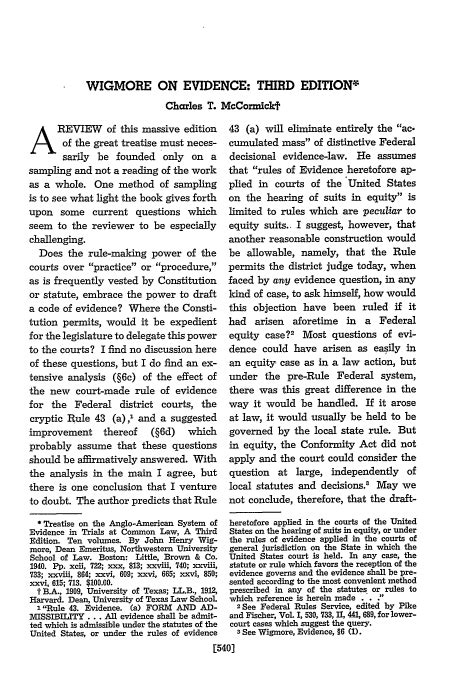 Wigmore On Evidence 3rd Edition Bicyclelasopa