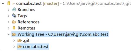 how to share project to git repo in eclipse without the folder with the