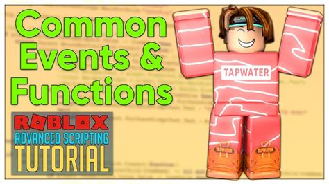 Advanced Roblox Scripting Tutorial 4 Common Built In Functions