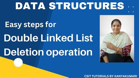 Double Linked List Deletion Deletion In Double Linked List Dll
