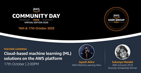 Machine Learning Workshop At Aws Community Day India 2020 · Aws User